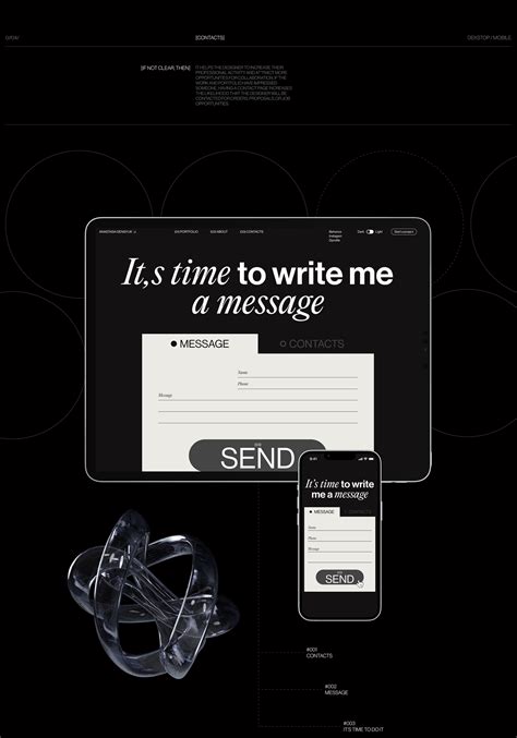 Personal Portfolio Website Behance