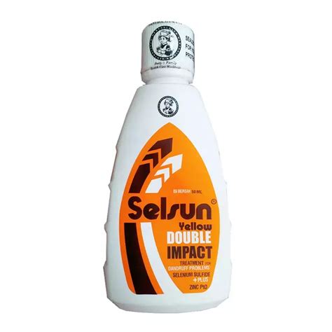 Jual Selsun Selsun Shampoo Yellow Double Impact 50ml 126525 Original