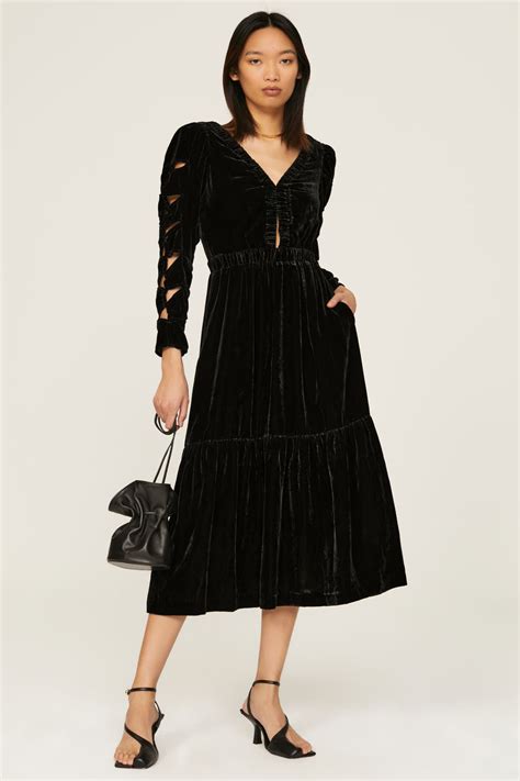 Mayde Velvet Dress By Sea New York Rent The Runway