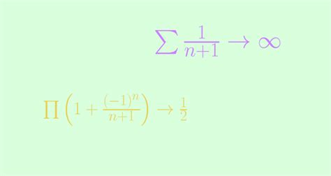 Counterexample Around Infinite Products Image Math Counterexamples