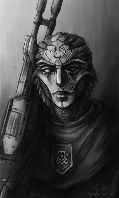 Drell Фан арт Mass Effect 3