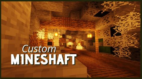 How To Build Your Own Custom Mineshaft In Your Minecraft World Ep 60