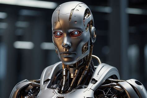 Download Cyborg Ai Robot Android Royalty Free Stock Illustration