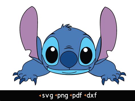 Stitch Svg Png Pdf Dxf Etsy