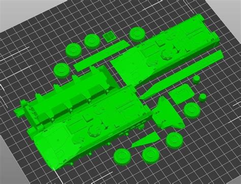 3D Printed BAE SYSTEMS AMPHIBIOUS COMBAT VEHICLE ACV USMC 8X8 By