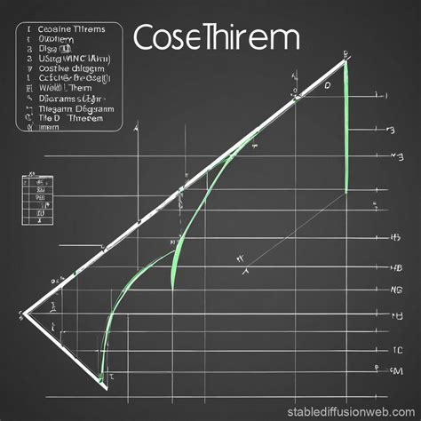 Cosine Theorem Diagrams Stable Diffusion Online