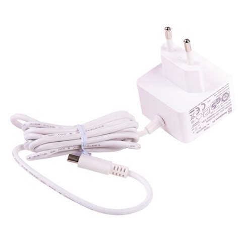 Raspberry Pi 4 Model B Official Psu Usb C 51v 3a Eu Plug White