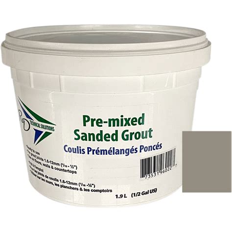 Premixed Natural Gray Sanded Grout Home Outlet