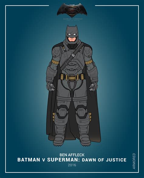 Batman V Superman Armored 2016 By Efrajoey1 On Deviantart