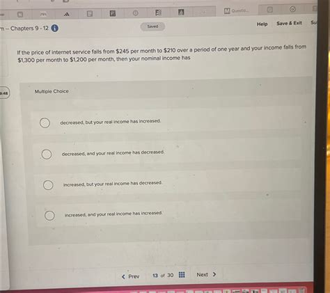 Solved Chapters 9 12helpsave And Exitsuif The Price Of