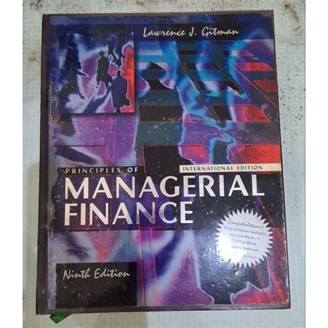 Jual Buku Principles Of Managerial Finance Ninth Edition Lawrence J