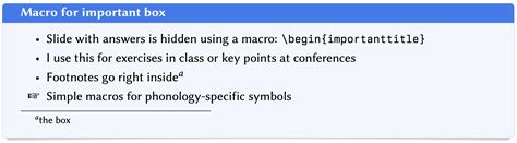 Some Useful LaTeX Macros Guilherme D Garcia