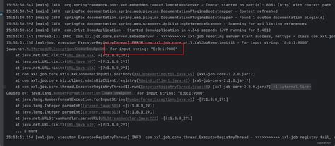 集成 Xxl Job 异常（for Input String “0019000“）for Input String Xxl