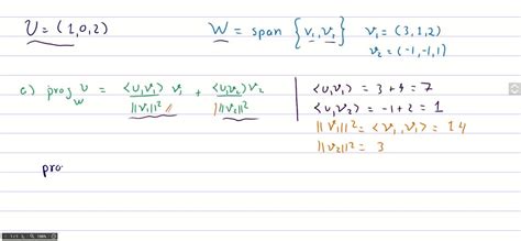 In Exercises 19 22 Let R 3 Have The Euclidean Inner Product A Find