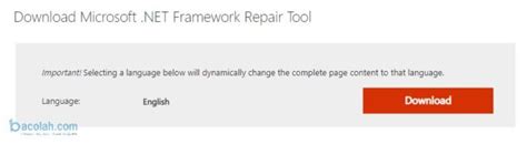 cara mengatasi net framework initialization error di windows