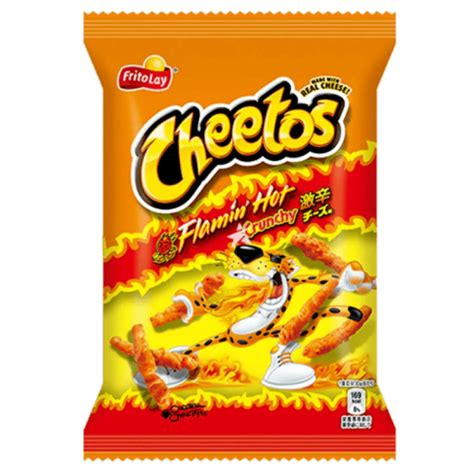 Cheetos Crunchy Flamin Hot Japan Chipsy Cheetos Yummo