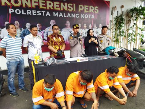 2 Pelaku Curanmor Ini Pernah Beraksi Di 16 TKP