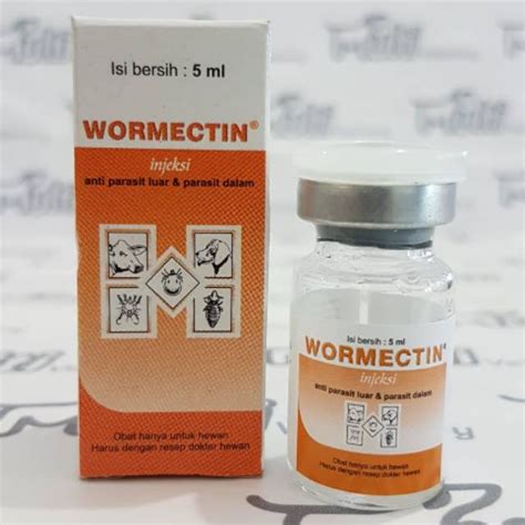 Jual Wormectin Obat Scabies Injeksi 5 Ml Shopee Indonesia