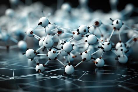 Molecular Network Neural Pattern Professional Photography Premium Ai Generated Image