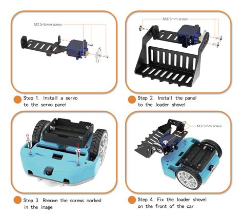 Micro Maqueen Lite With Skin Blue Microbit Educational