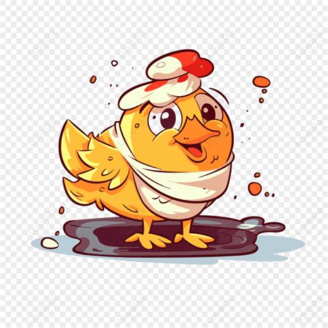 肉雞剪貼畫可愛的雞角色來自遊戲快樂的小雞卡通 向量圖形eps圖案素材免費下載，可愛卡通圖片，尺寸4267 × 4267px Lovepik