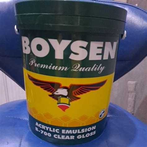 Boysen Acrylic Emulsion B 700 Clear Gloss Gal Shopee Philippines