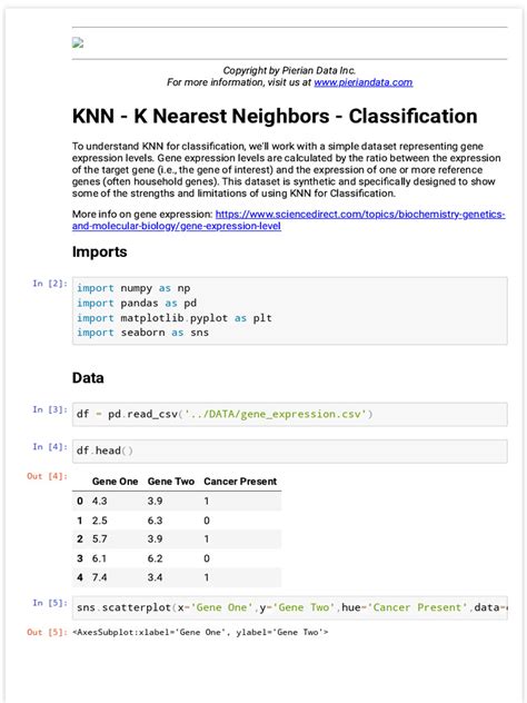 00 Knn Classification Pdf Machine Learning Information Science