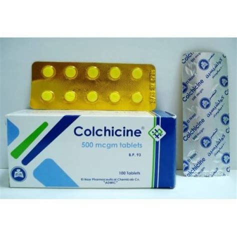 Colchicine 05gm 100tab Life Pharmacy