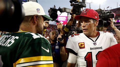 Tampa Bays Bucs Tom Brady Vs Green Bay Packers Aaron Rodgers Was A