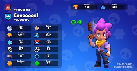Cool3333 Brawl Stars Profil Brawl Time Ninja