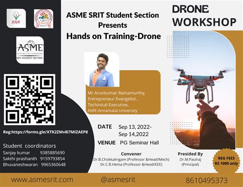 Hands On Training Drone 2022 Sri Ramakrishna Institute Of Technology