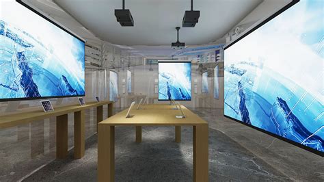 电子产品展厅效果图设计3d设计狮ming 站酷zcool