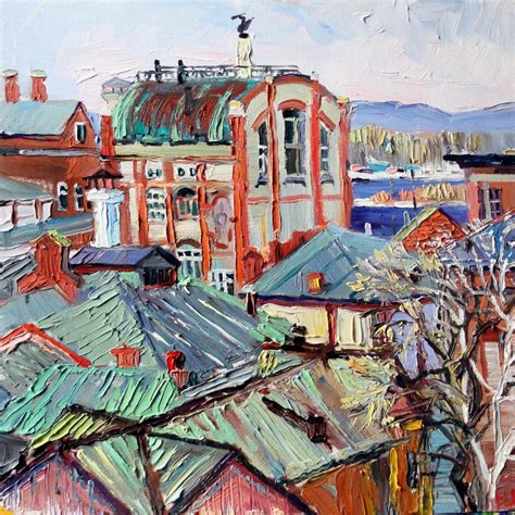 Купить картину Самара весной в Москве от художника Шепелева Наталья