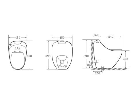 אסלה מונובלוק לבן מבריק דאלאס