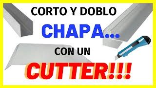 DOBLAR CHAPA ANGULOS De ALUMINIO A Medida TRUCO C Doovi