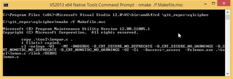 Windows Compiling Sqlcipher 《db Browser For Sqlite》 书栈网 · Bookstack