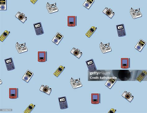 Electronics Pattern High Res Vector Graphic Getty Images