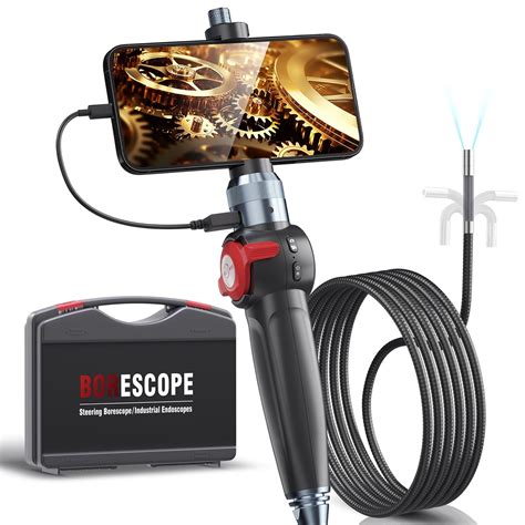 Ralcam Articulating Borescope 85mm Lens Ip67 Waterproof Steering