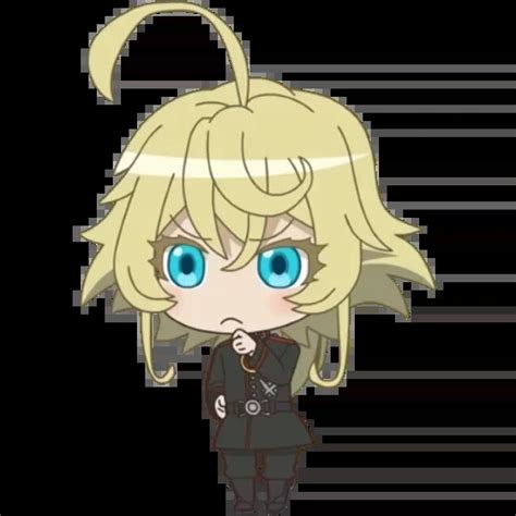 Tanya Chibi — Whatsapp Stickers Pack