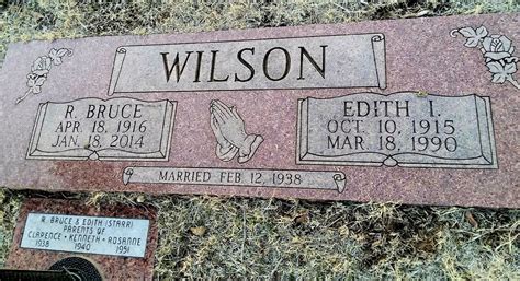 Robert Bruce Wilson Ii 1916 2014 Find A Grave Memorial