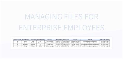 Effective File Management Strategies For Corporate Staff Excel Template Free Download Pikbest