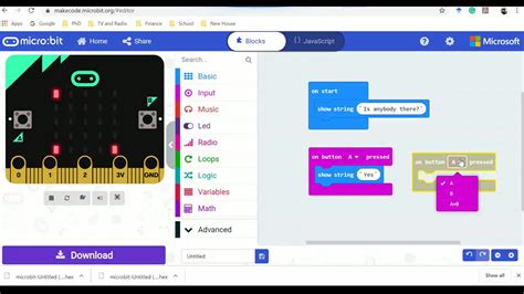 Microbit Task 3 Youtube