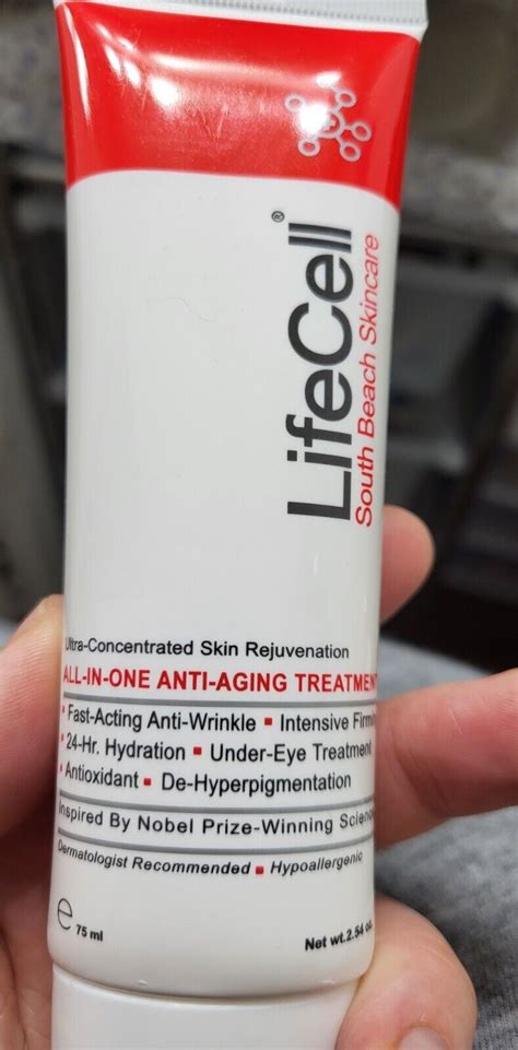New LifeCell South Beach Skincare All In One Anti Aging Treatment 2 54