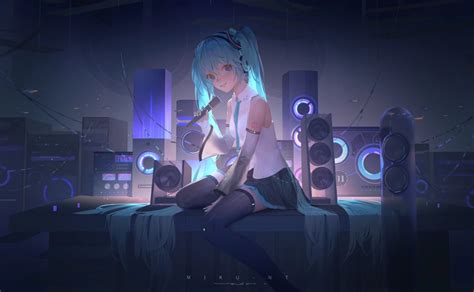 初音未来 Miku 画师矮柯Echo 堆糖美图壁纸兴趣社区