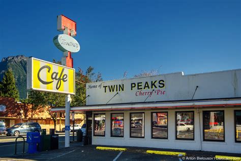 Twin Peaks США North Bend и Snoqualmie Wa