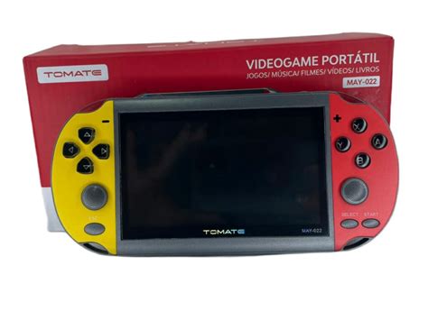 Mini Video Game Portatil Tomate MAY 002 Bem Vindo Eletrônicos