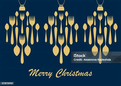 Makan Malam Natal Template Untuk Poster Atau Menu Dekorasi Tahun Baru