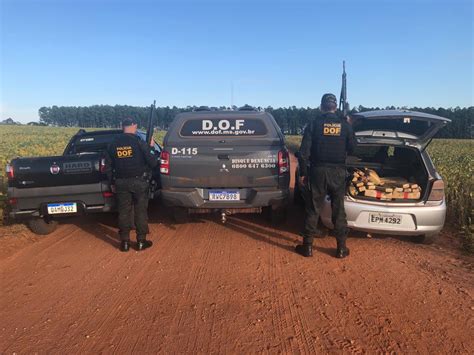Veículo Com Quase 300 Quilos De Drogas Foi Apreendido Pelo Dof
