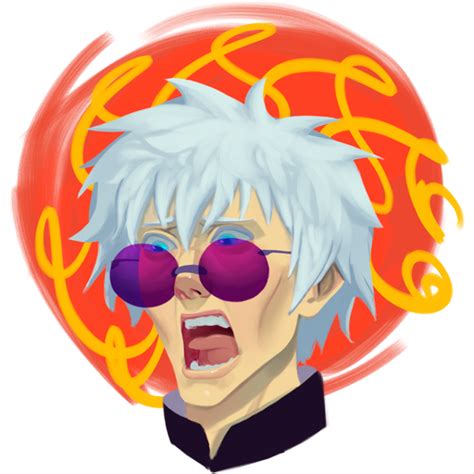 Sticker Maker Dw Disgusted Gojo