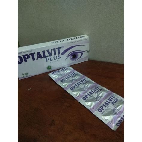 Jual Vitamin Mata Optalvit Plus 10 Tablet Shopee Indonesia